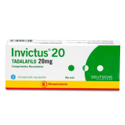 Invictus Tadalafilo 20 mg 1 Comprimido Recubierto - FarmaCompara